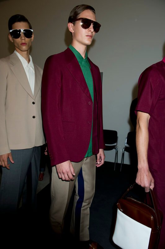 Prada Backstage Boys Milan Menswear - 10 Magazine
