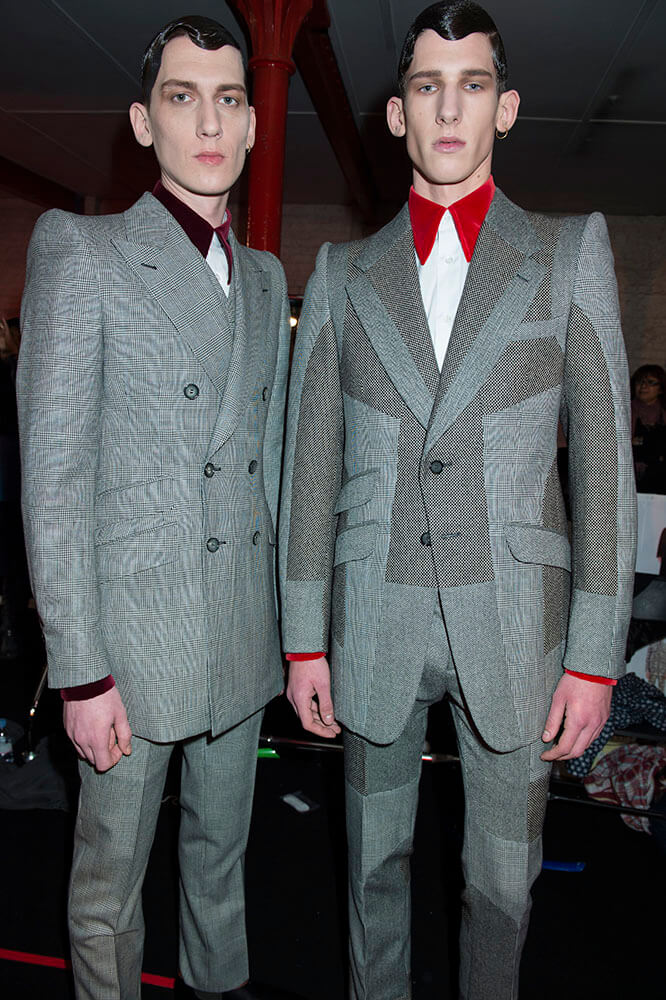 Alexander Mcqueen London A W 13 Backstage Boys - 10 Magazine