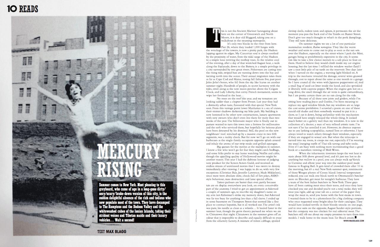 10 Magazine Sneak Peek Mercury Rising By Max - 10 Magazine