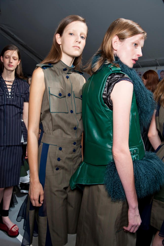 Sacai Paris Fashion Week S S 2015 Backstage Girls - 10 Magazine