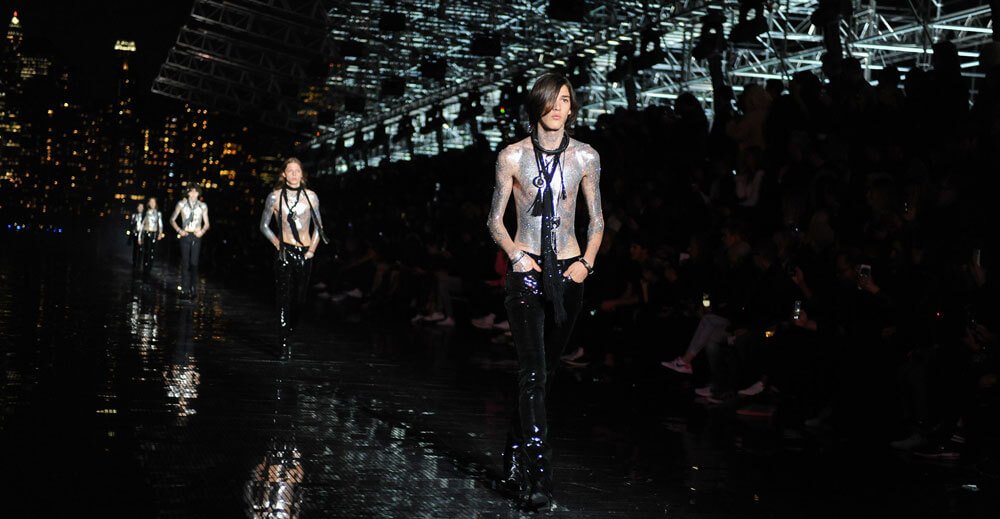 Saint Laurent Menswear Spring/ Summer 2019 - 10 Magazine