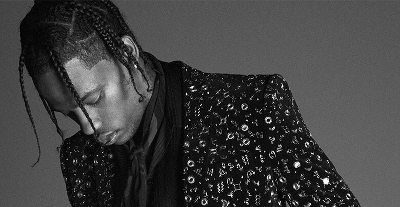 Travis Scott Is The New Face of Saint Laurent Menswear - 10 Magazine