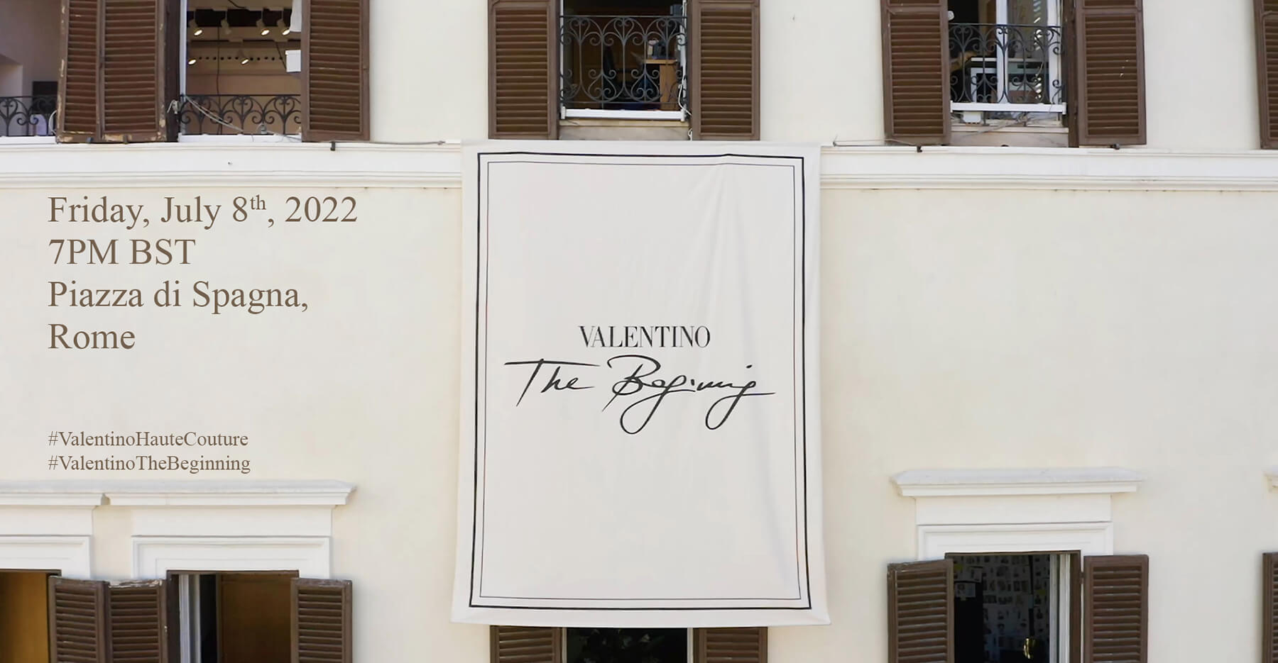 WATCH: Valentino Heads To Rome For Couture AW22 - 10 Magazine